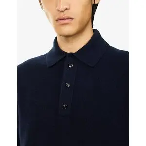 Bottega Veneta Polo Knit Wool And Cashmere Jumper