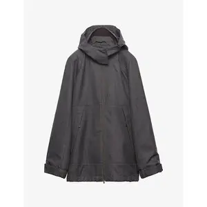 Prada Mélange Hopsack Wool Jacket - Grey