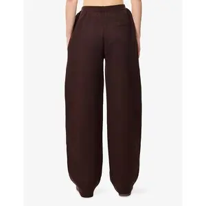 THE COUTURE CLUB Compact Barrel-leg Knitted Jogging Bottoms