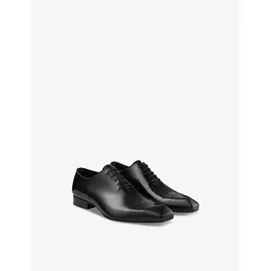 JIMMY CHOO Prism Lace-up Leather Shoes
