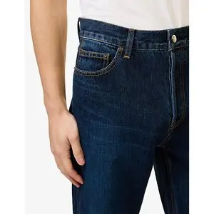 TOTEME Classic Straight-leg Denim Jeans
