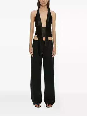 Christopher Esber Tuxedo-style Contrast-panel Trousers
