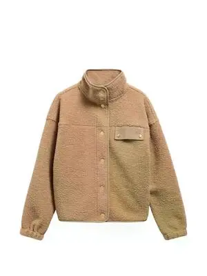 Barbour Mabel Fleece Press-stud Jacket - Neutrals