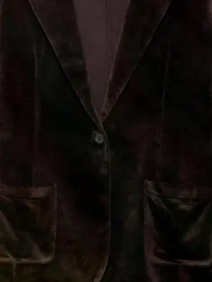Majestic Filatures Velvet Single-breasted Jacket