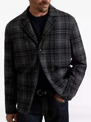 Woolrich Check Flannel Blazer