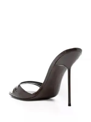 Paris Texas Lidia Patent-leather Mules