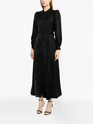 NEEDLE & THREAD Charlotte Jacquard Shirt Dress