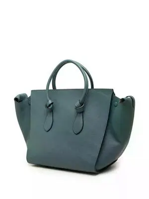 Celine 2014 Small Grained Calfskin Tie Knot Tote Bag