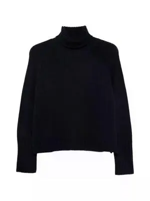 BASE MILANO Roll-neck Raglan-sleeve Sweater