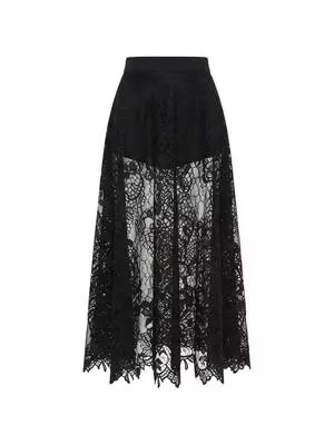 GEMY MAALOUF Lace-overlay Skirt