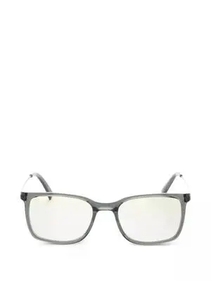 Tumi Rectangle-frame Glasses - Grey