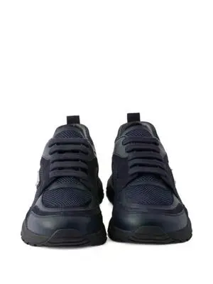 Prada Prax Leather And Fabric Sneakers