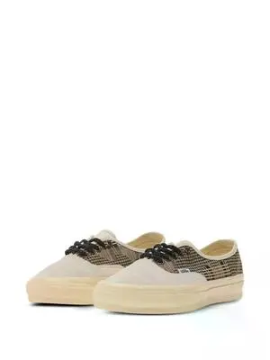 VANS Lx Authentic 44 Check-pattern Sneakers - Neutrals