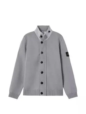 Stone Island 5100047 Lambswool Sweater - Grey