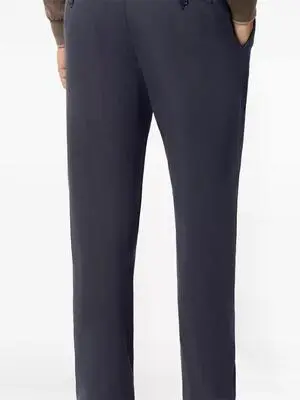 Paul & Shark X-soft Garment-dyed Trousers - Blue