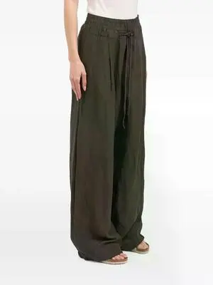 Andrea Ya'aqov Wide-leg Drawstring Trousers