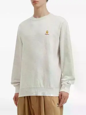 FINGERCROXX Logo-embroidered Patch-detail Sweater