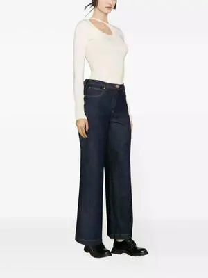 Aspesi Wide-leg Jeans
