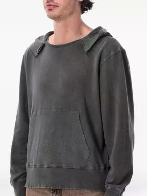 Our Legacy Fleece-texture Washed Hoodie