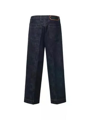 Jacquemus Wide-leg Pleated Jeans