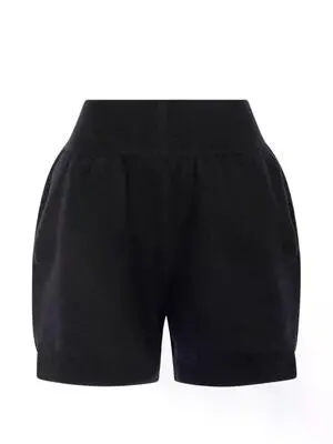 Rick Owens Ribbed-trim Knitted Shorts - Black
