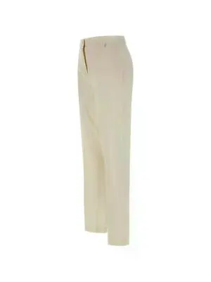 Fabiana Filippi Diamond-thread Tab-detail Trousers