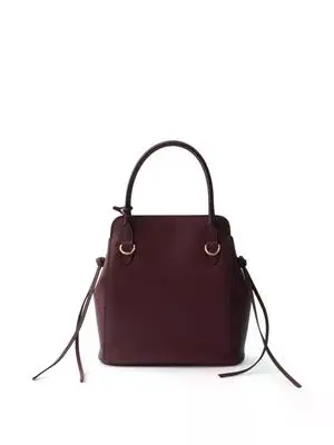 Prada Carry Leather Mini Handbag - Red