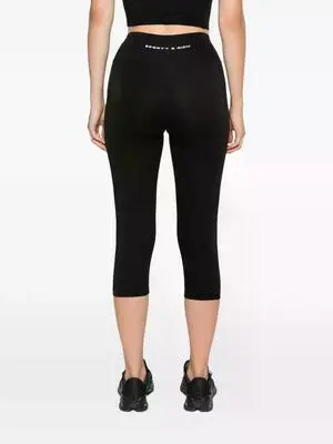 Sporty & Rich Logo-print Cropped Leggings