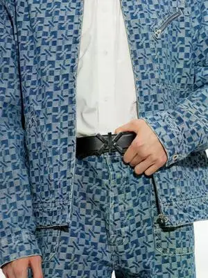 Kenzo Double K Logo-plaque Reversible Belt