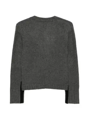 Kristensen Du Nord V-neck Ribbed-trim Cardigan