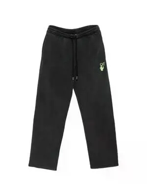 Off-White Arrow-print Track Pants - Black
