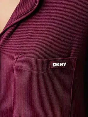 Dkny Ribbed-knit Pyjamas