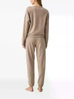 Dkny Logo-print Pyjamas - Neutrals