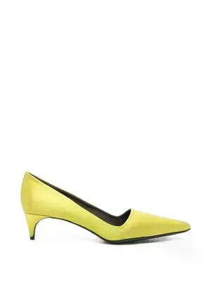 Bernadette Satin Heeled Pumps