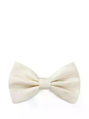 BOSS Satin Bow Tie - Neutrals