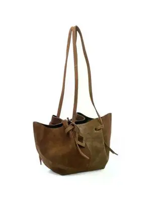 D.a.t.e. Nina Knot-detail Suede Tote Bag
