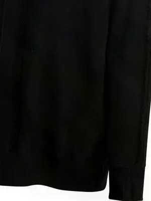 Comme Des Garçons Raw-edge Long-sleeve Cotton Sweatshirt