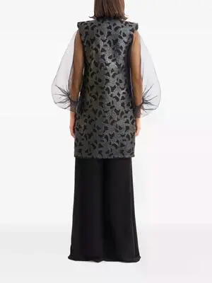 GEMY MAALOUF Sequin-embellished Padded Coat