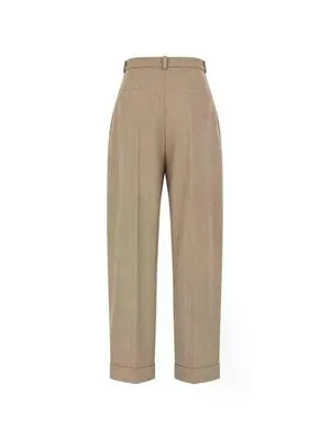 Hugo Tornara Relaxed-fit Pants In Textured Stretch Fabric
