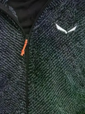 SALEWA Fleece-textured Hooded Jacket