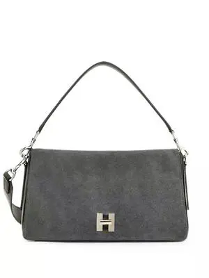Hogan H-turn Flap Bag - Grey