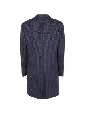 Zegna Double-breasted Wool Coat