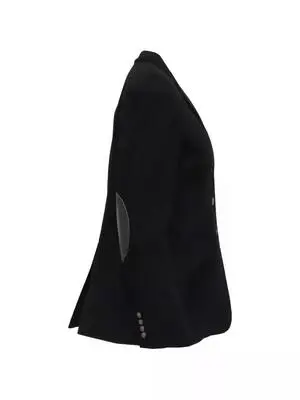 Ralph Lauren Single-breasted Elbow-patch Blazer