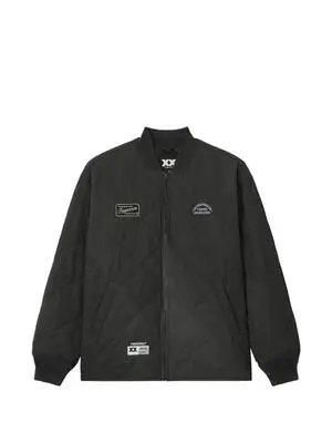 FINGERCROXX Quilted Logo-patch Jacket