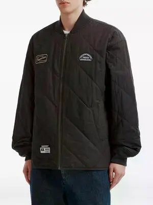 FINGERCROXX Quilted Logo-patch Jacket