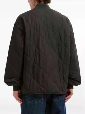 FINGERCROXX Quilted Logo-patch Jacket