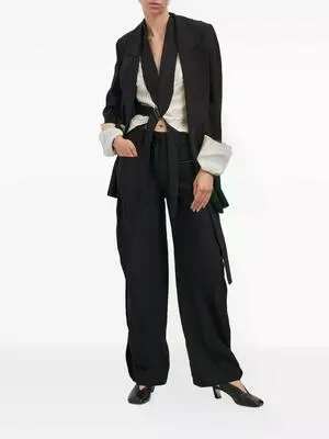 ALESSANDRA MARCHI Asymmetric Rear-slit Jacket