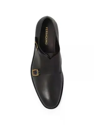 FERRAGAMO Double Monk Strap Shoes