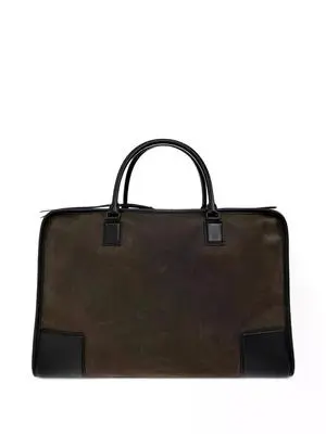 Loewe Large Amazona 180 Leather Holdall - Brown
