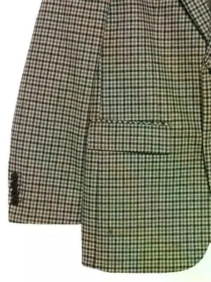 DUNST Check Single-breasted Blazer